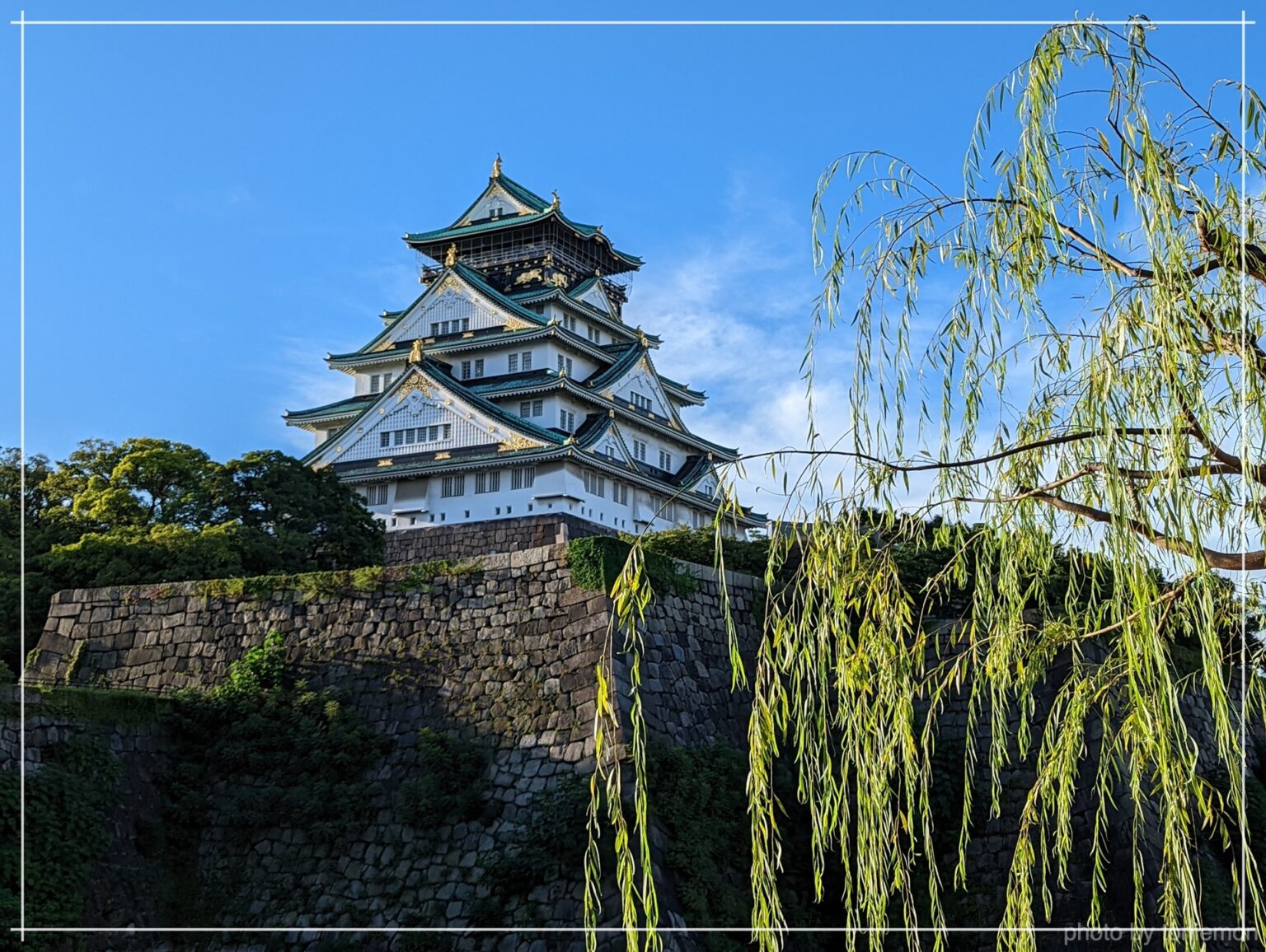 【PhotoScape X】フレーム機能で画像にフレームを入れたり、影をつけたりする方法【無料で簡単に画像編集（フォトスケープ X）】